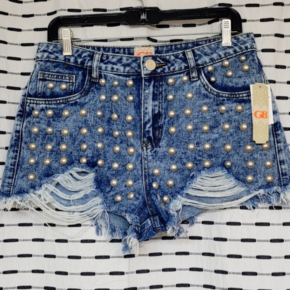 Gianni Bini | Shorts | Super Cute Gianni Bini Short Shorts With Pearls ...